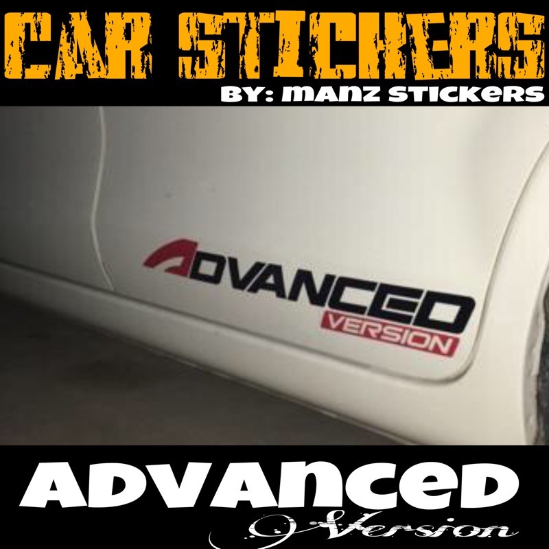 [24 HOURS SHIP] STIKER KERETA PERODUA DVVT ADVANCE VERSION PERODUA ALZA ...