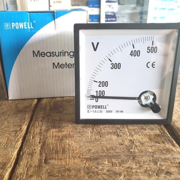 500v Powell Analog Needle Voltmeter | Shopee Malaysia