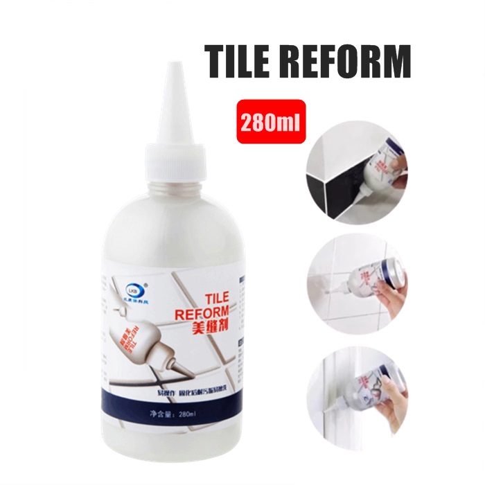 💥Ready Stock💥 280ml Original LKB Tile Reform Grouting Fix Waterproof ...