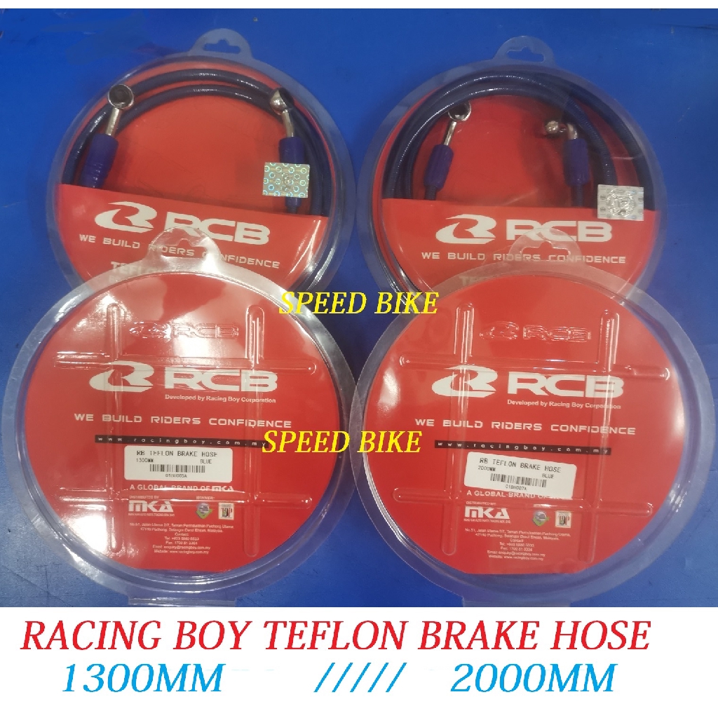 RACING BOY RCB BRAKE HOSE 1300MM/ 2000MM | Shopee Malaysia