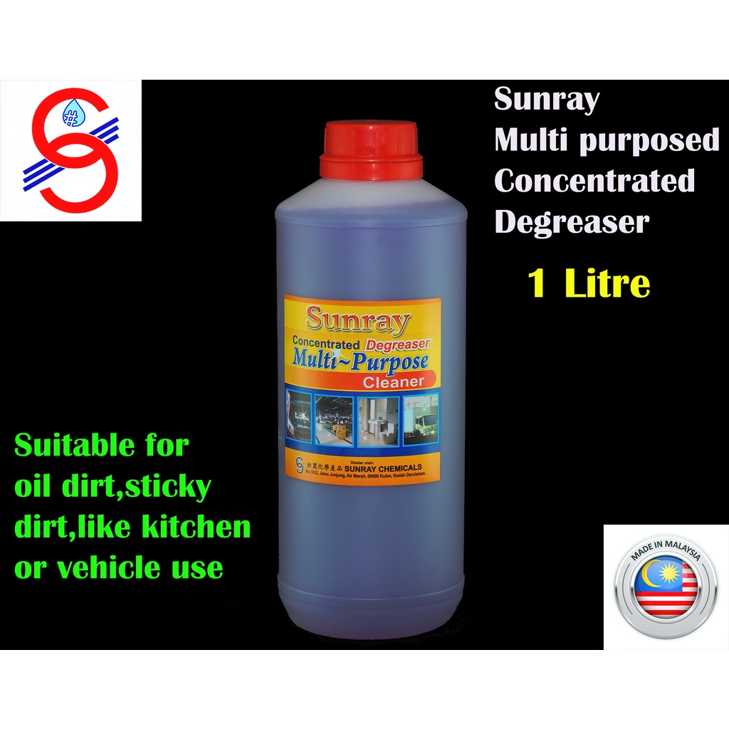 SUNRAY Multi purpose concentrated degreaser (1 Litre) | Shopee Malaysia