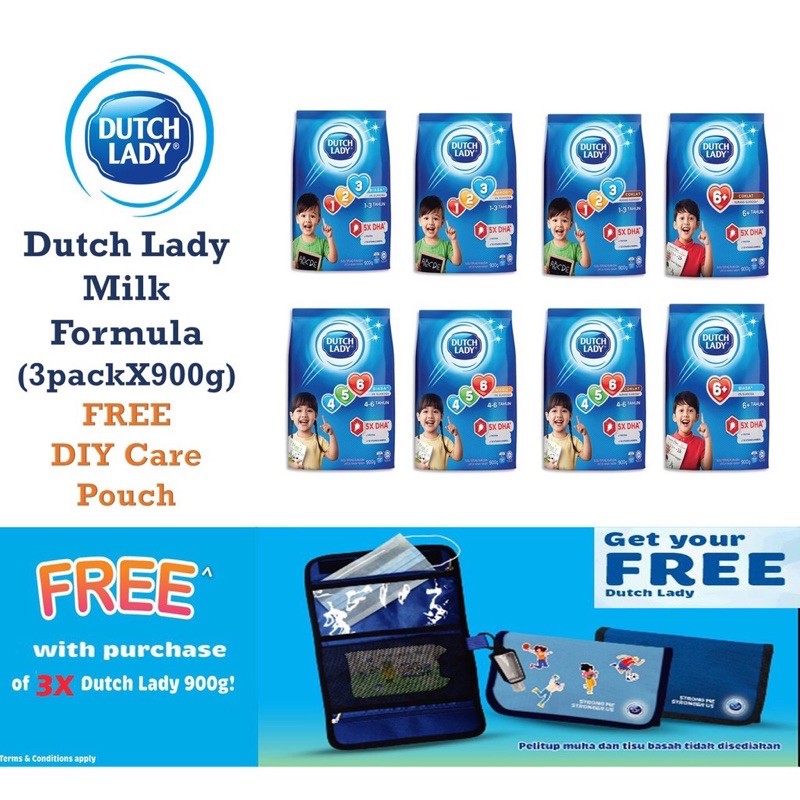 DutchLady DIY Care Pouch【Limited】 | Shopee Malaysia