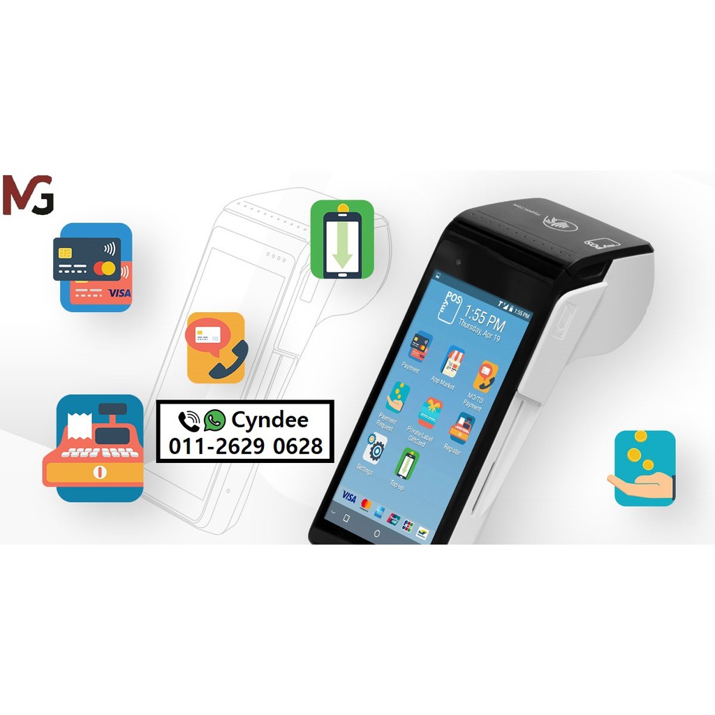 Maybank Merchant (Credit Card Machine) 全能无线 刷卡机 | Shopee Malaysia