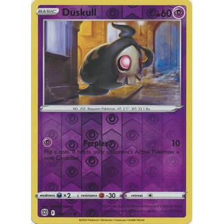 ** Duskull / 060/172 / Reverse Holo & Common / Sword & Shield Brilliant ...
