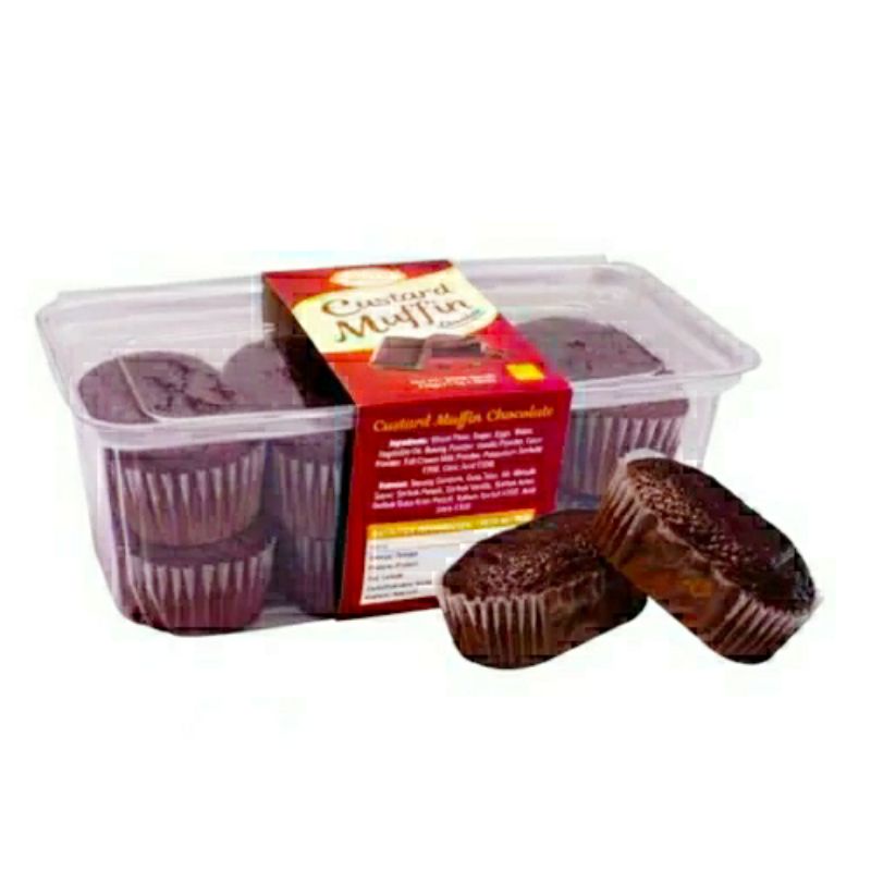 Sinar Custard Muffin Kastard Coklat Pisang Vanilla Pandan Cupcake Inti ...