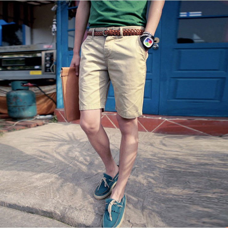 Male Shorts Seluar pendek Leisure short pants For Men Cotton Longgar ...