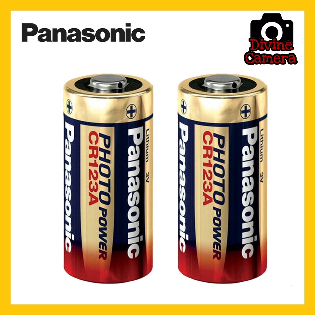 Panasonic CR2 Lithium Battery (3V) / Panasonic CR123A Lithium Battery (3V) | Shopee Malaysia