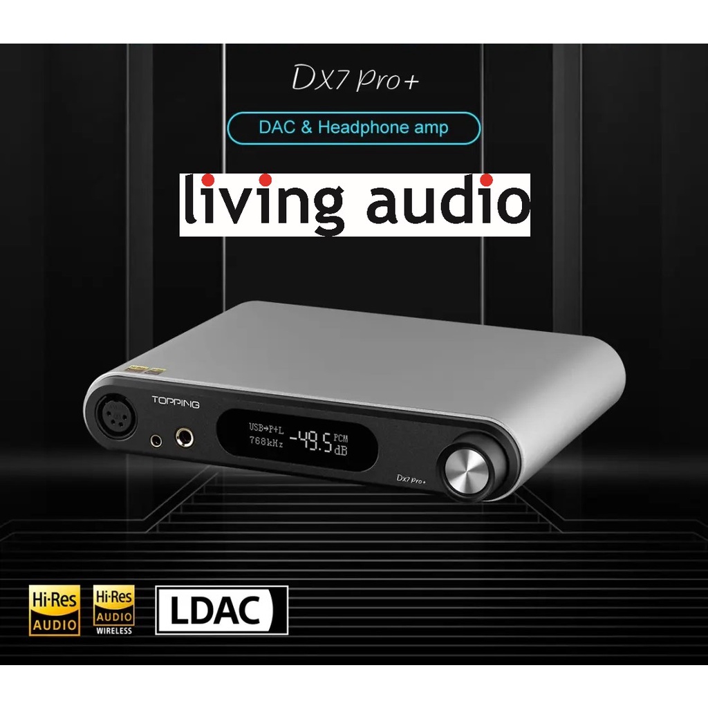 (Ready Stock) TOPPING DX7 Pro+ DAC Headphone Amp ES9038PRO Hi-Res DAC ...