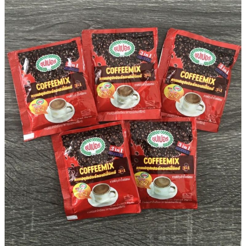 Kopi Super Coffeemix Thailand 5pcs | Shopee Malaysia