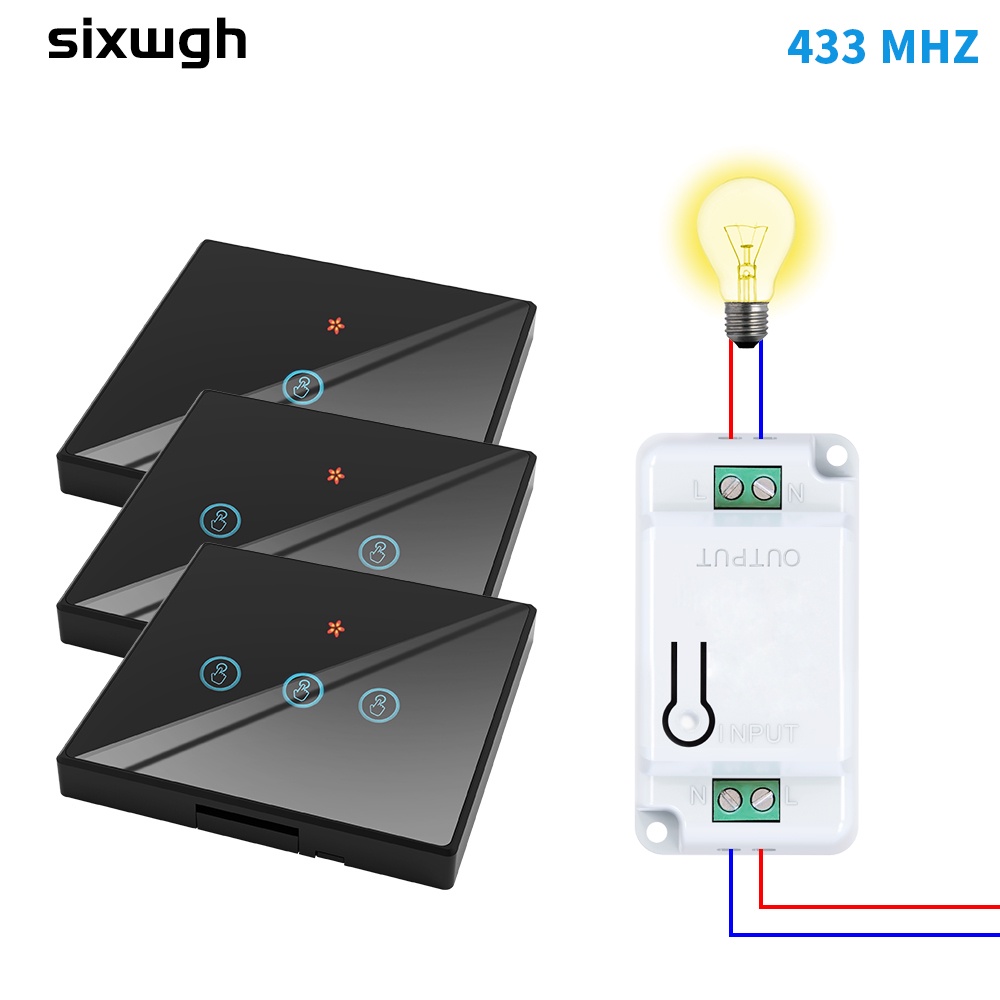 Wireless Switch Touch Switch Smart Switch Wall Retrofit Switch Kit ...