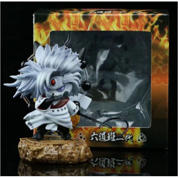 Pikachu Madara Naruto model (full box) six paths ver 2 11cm high ...