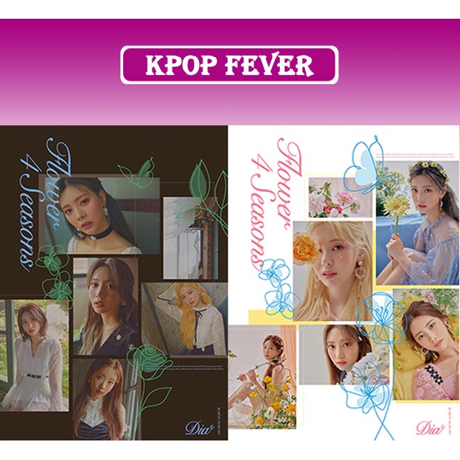 DIA - FLOWER 4 SEASONS (6th Mini Album) | Shopee Malaysia