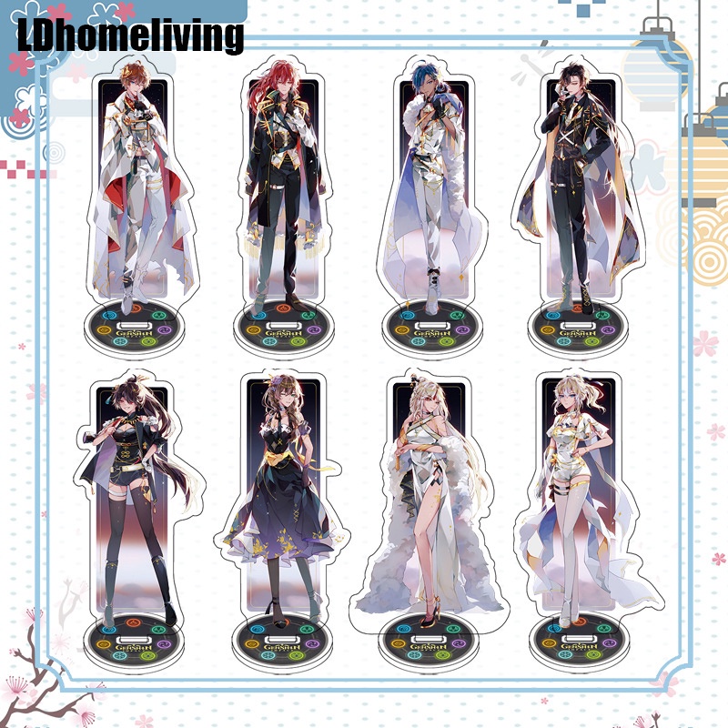 Genshin impact stand dress style zhongli childe diluc kaeya ningguang ...