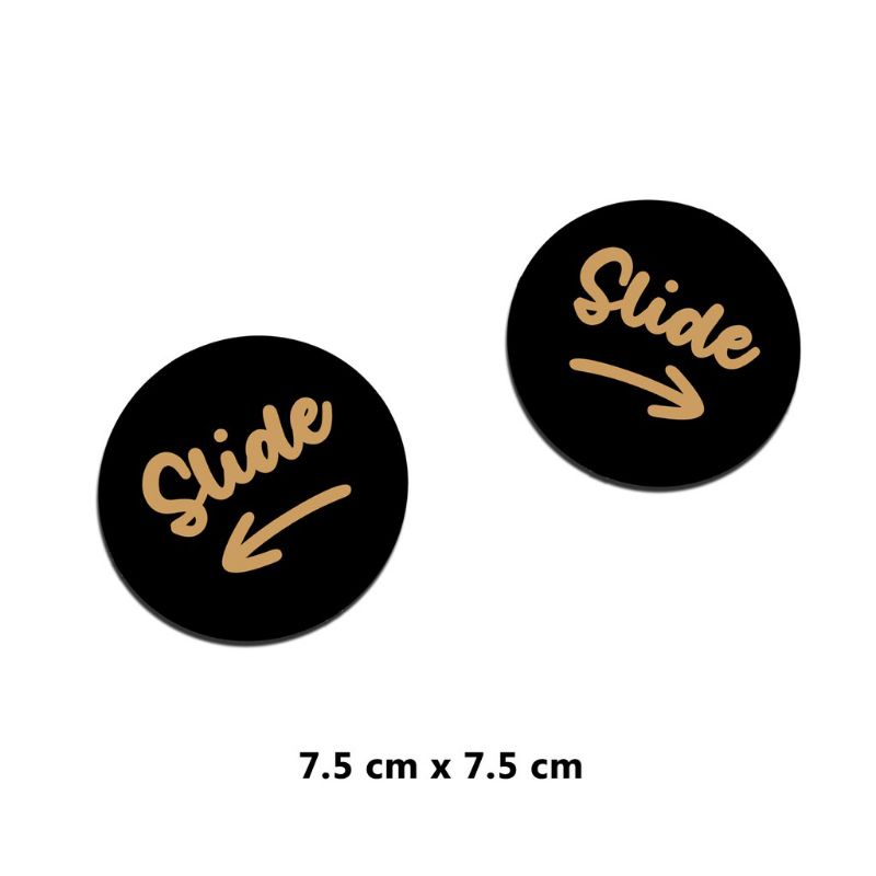 Sticky Door Acrylic Sign - SLIDE - Cafe/Restaurant Signage | Shopee ...