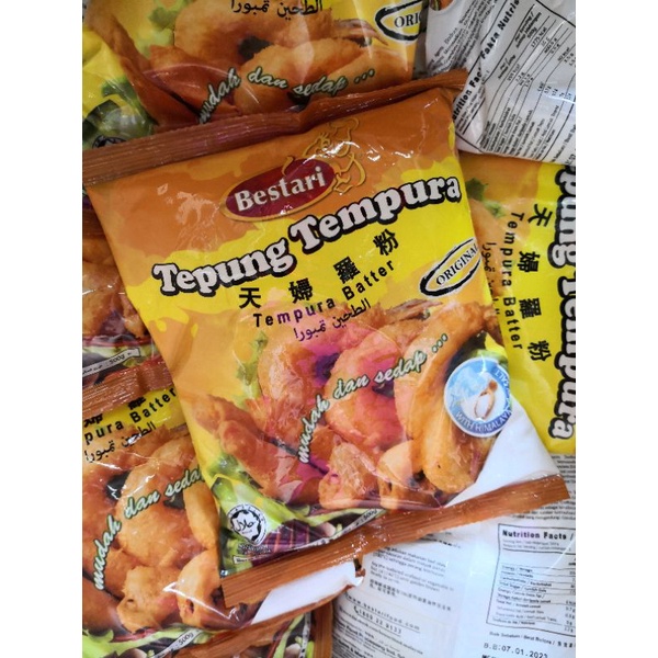 Bestari Tepung Goreng Ayam / Campuran Telur Masin Keemasan 150g ...