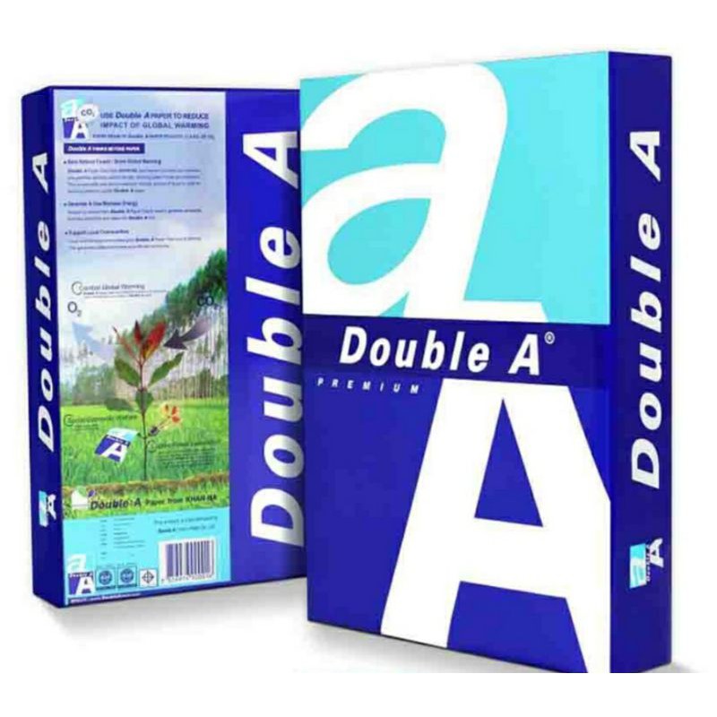 DOUBLE A 80gsm A4 paper 500 sheets | Shopee Malaysia