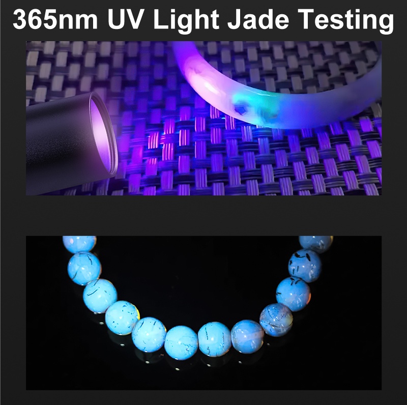 Smiling Shark SD-0112 2 in 1 LED Mini UV Torch Light Flashlight Red ...