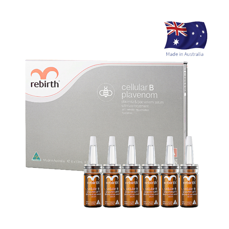 Set of 06 Rebirth sheep placenta stem cell Serum & bee venom (10ml x 6 ...