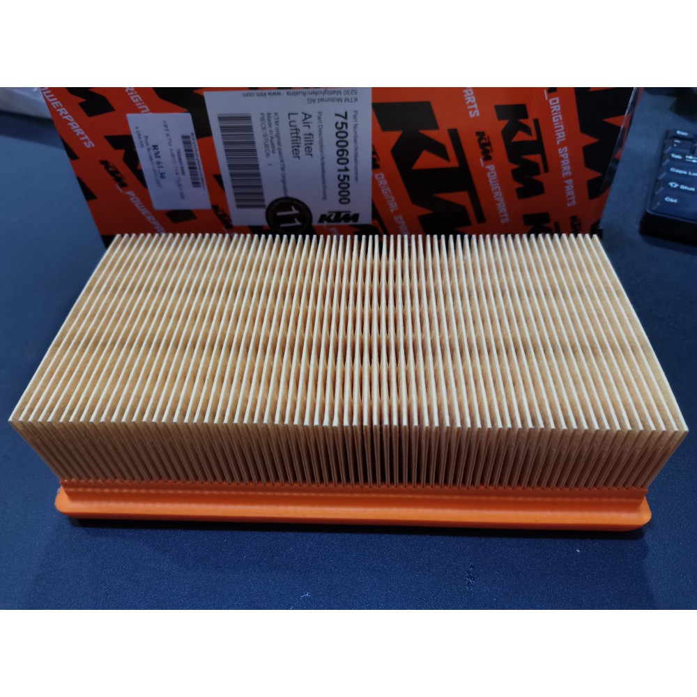 KTM AIR FILTER KTM POWER PARTS AIF FILTER 75006015000 filter box cover ...