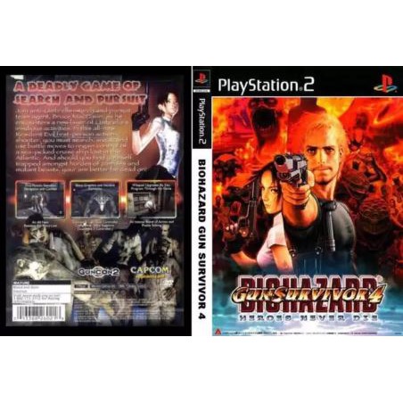Biohazard Gun Survivor 4 Heroes Never Die PS2 Playstation 2 Games ...