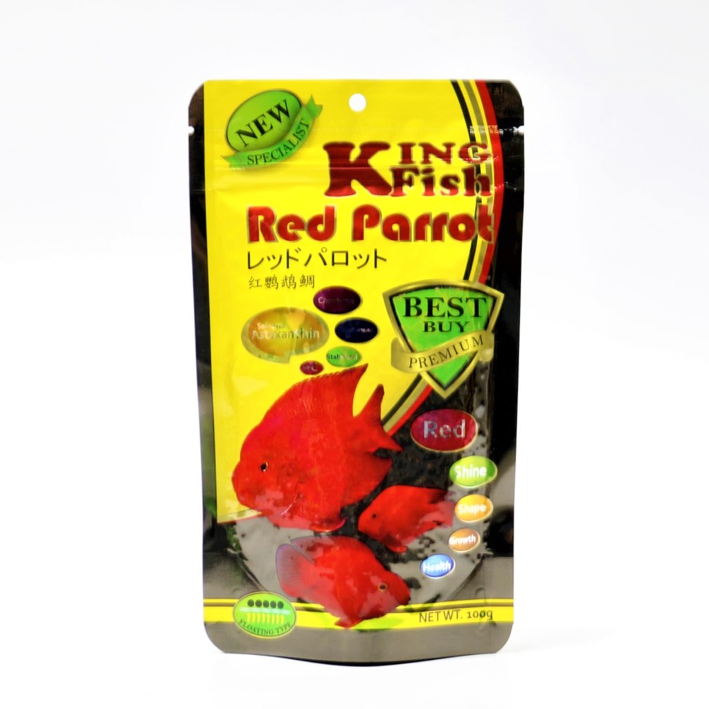 King Fish Red Parrot (Red Food Accelerate Growth Formula) | Shopee Malaysia
