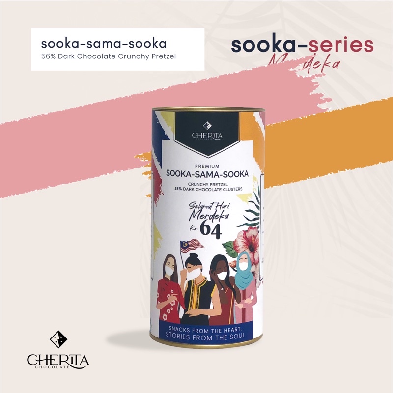 SOOKA SERIES Chocolate Cluster Artisan Malaysian Chocolate | Shopee ...