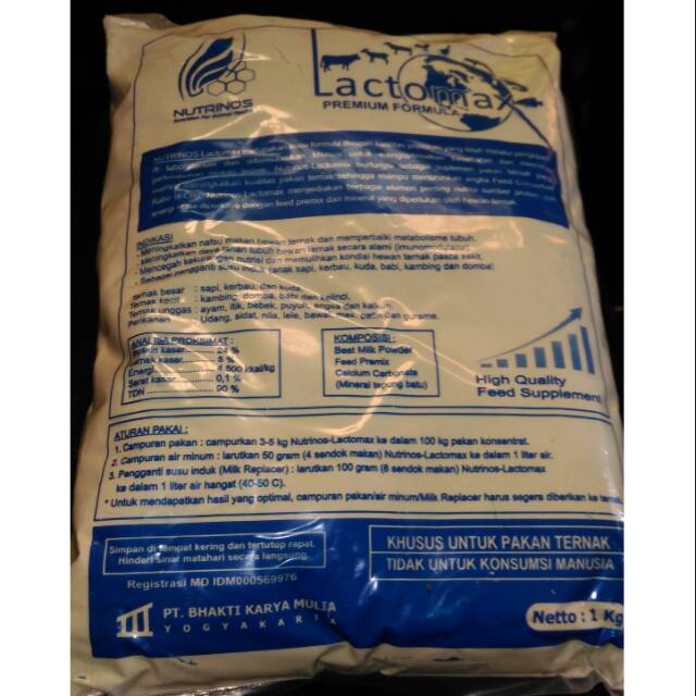 Nutrinos LACTOMAX ANIMAL MILK SPECIAL LIVESTOCK MILK | Shopee Malaysia