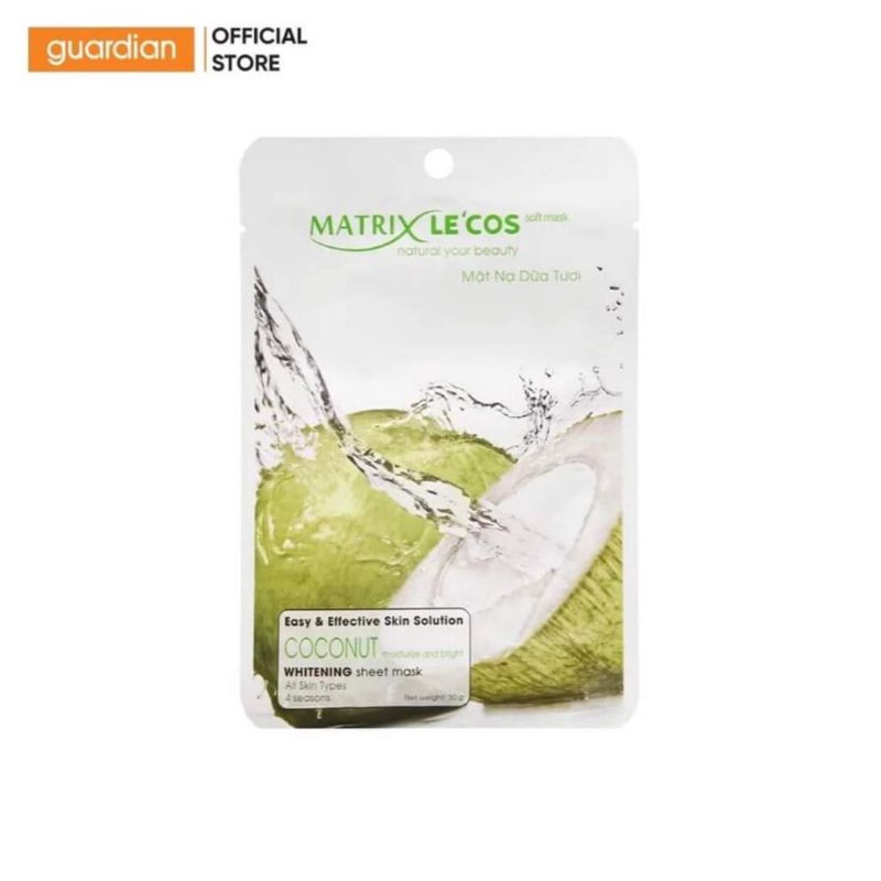 MATRIX FRESH COCONUT ESSENCE MASK (20G BOX) | Shopee Malaysia