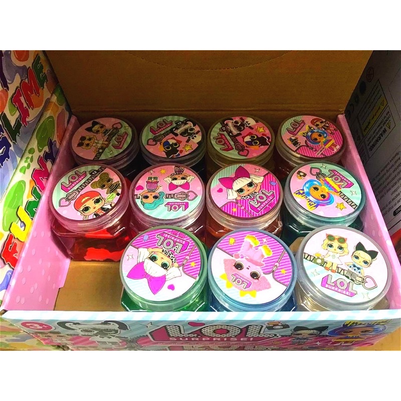 Colorful Slime with doll design 1pcs (DIY Slime) | Shopee Malaysia