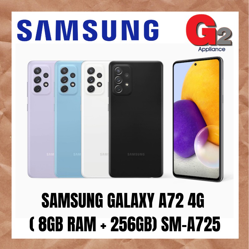 SAMSUNG GALAXY A72 4G ( 8GB RAM + 256GB) SM-A725 - Samsung Malaysia ...