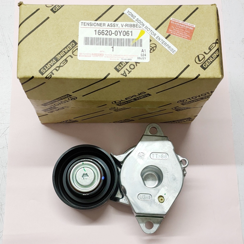 100% ORIGINAL TOYOTA TENSIONER BEARING 16620-0Y061 TOYOTA VIOS NSP151 ...