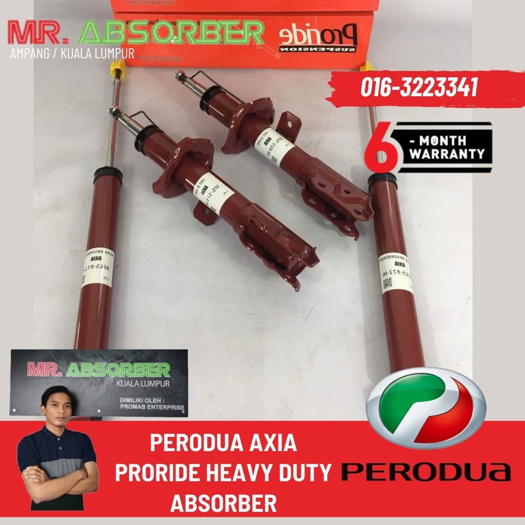 ABSORBER HEAVY DUTY PRORIDE PERODUA AXIA | Shopee Malaysia