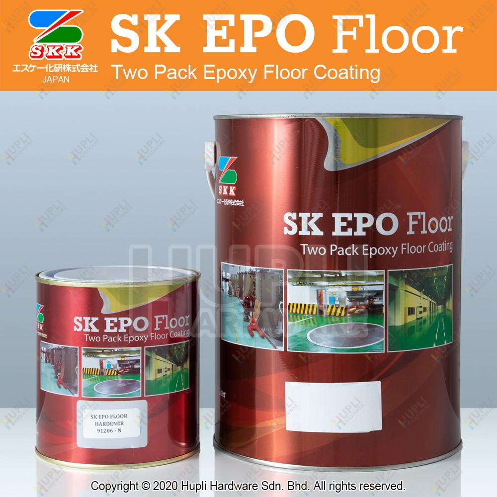 SKK SK Epo Floor Two Pack Epoxy Floor Coating Interior Paint 5 Liters ...