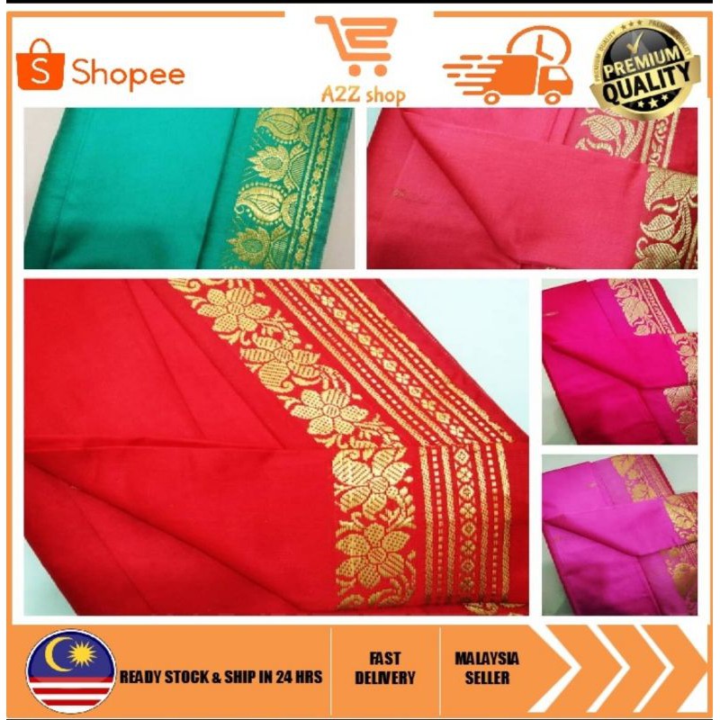 [RAYA SALES] KAIN PASANG GEORGETTE SAREE MURAH 💞💞 | Shopee Malaysia