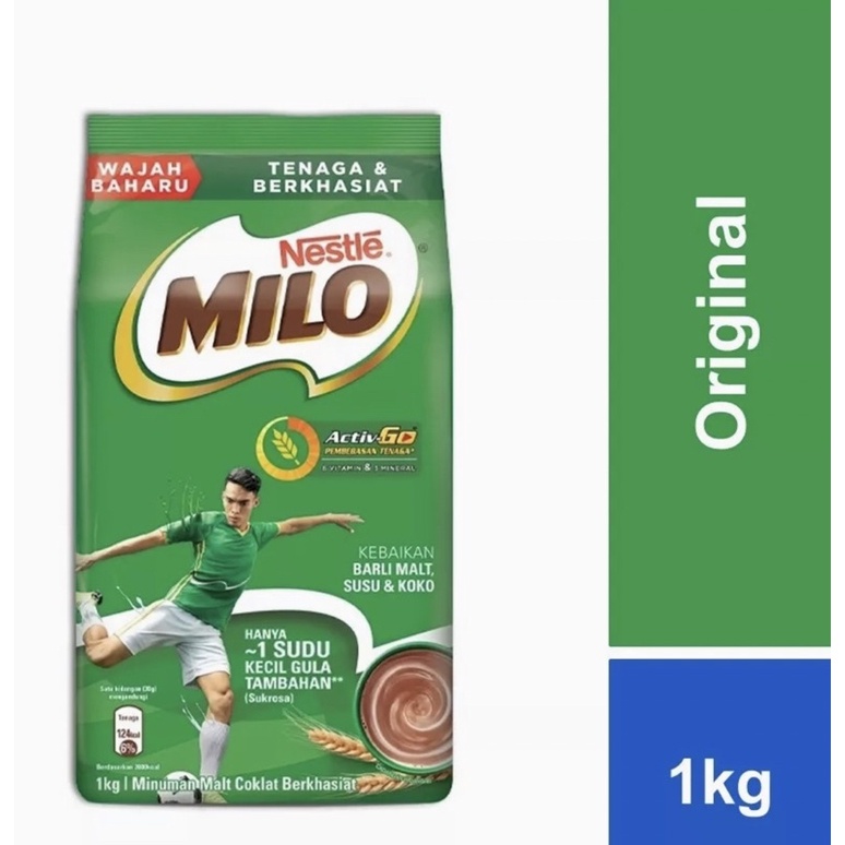 Nestle MILO 1kg Murah -use by 28 feb 2023 | Shopee Malaysia