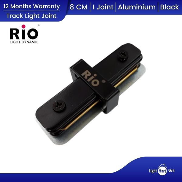 Rio Track Joint Track Light 'I' Straight Connector Black or White Track ...
