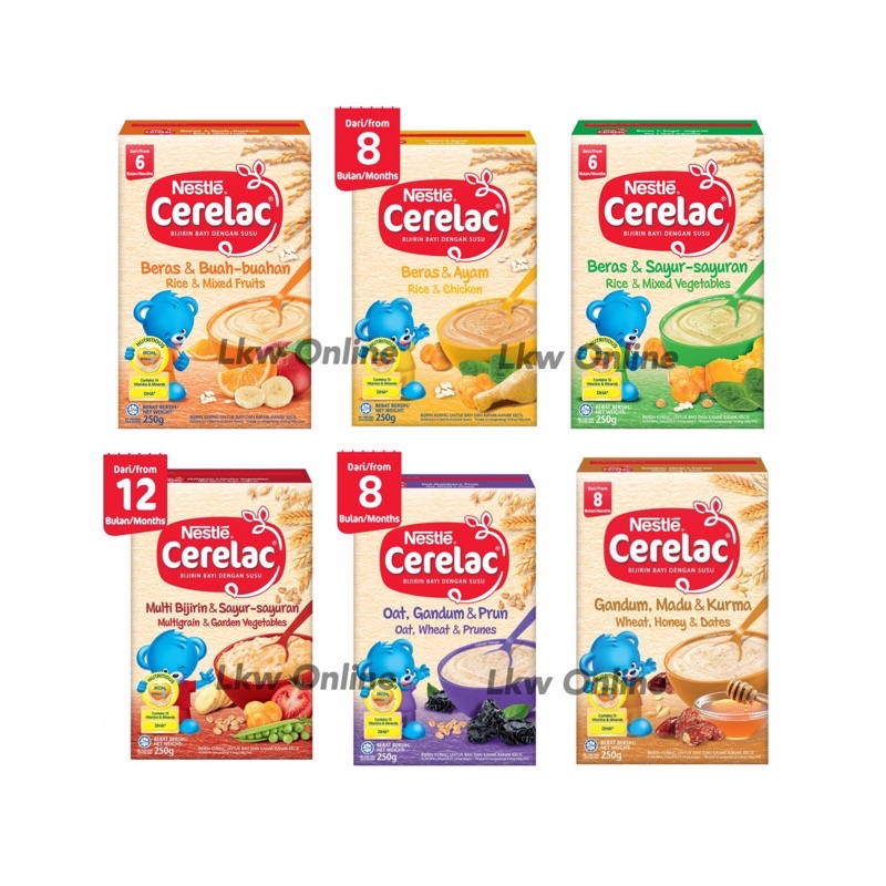 Nestle Cerelac Infant Cereals (250g) | Shopee Malaysia