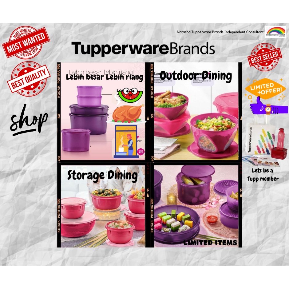Tupperware LAST LIMITED EDITION STOCKS Large Food Party Organizer ...