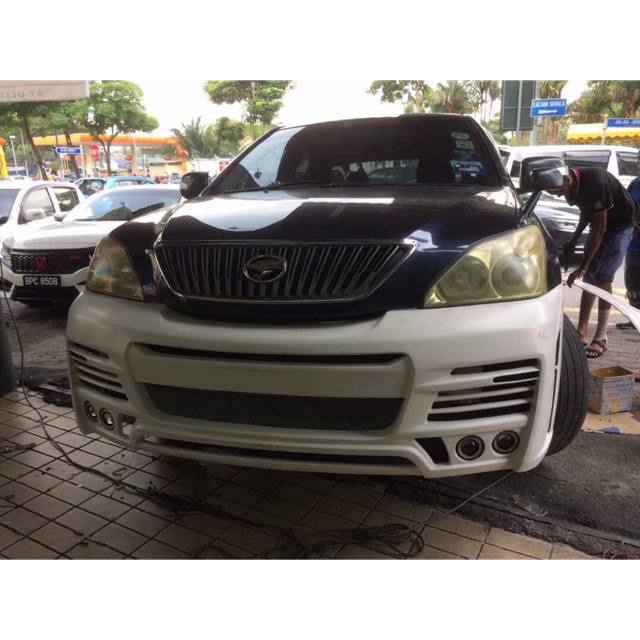 Toyota harrier 2004 2005 2006 2007 2008 Mz Zeus speed bodykit body kit ...