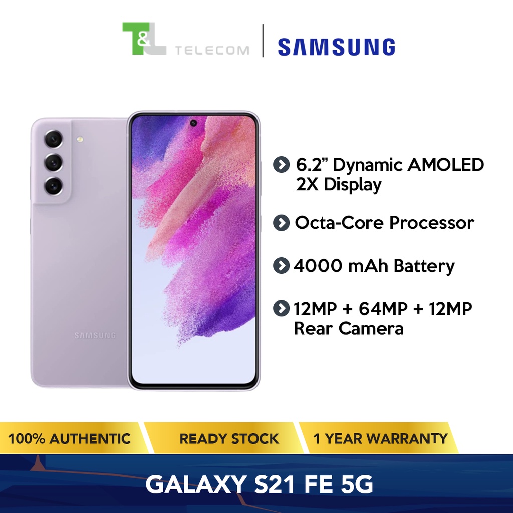 Samsung Galaxy S21 FE 5G Dual Sim 8GB + 256GB G9900 - Super Smooth 120Hz | Dynamic AMOLED ...