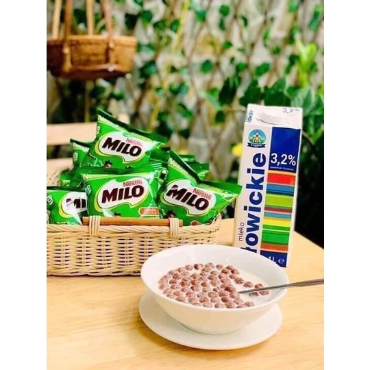 Milo Nestle Thai bim bim - Milo Breakfast Cereal - 15gr Pack | Shopee ...