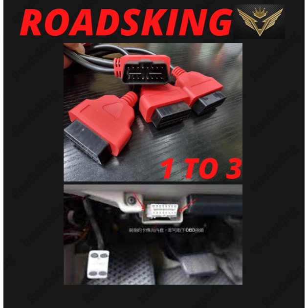 GREDDY DEFI LUFI MAGICIAN OBD2 OBD SOCKET 1 TO 3 | Shopee Malaysia