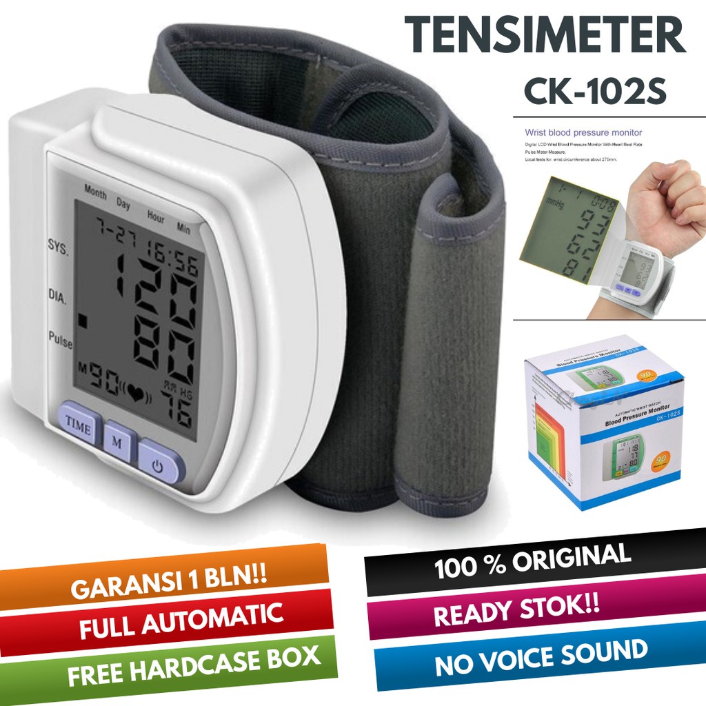 Wrist Pressure digital Blood Pressure Test Measuring Blood Pressure ...