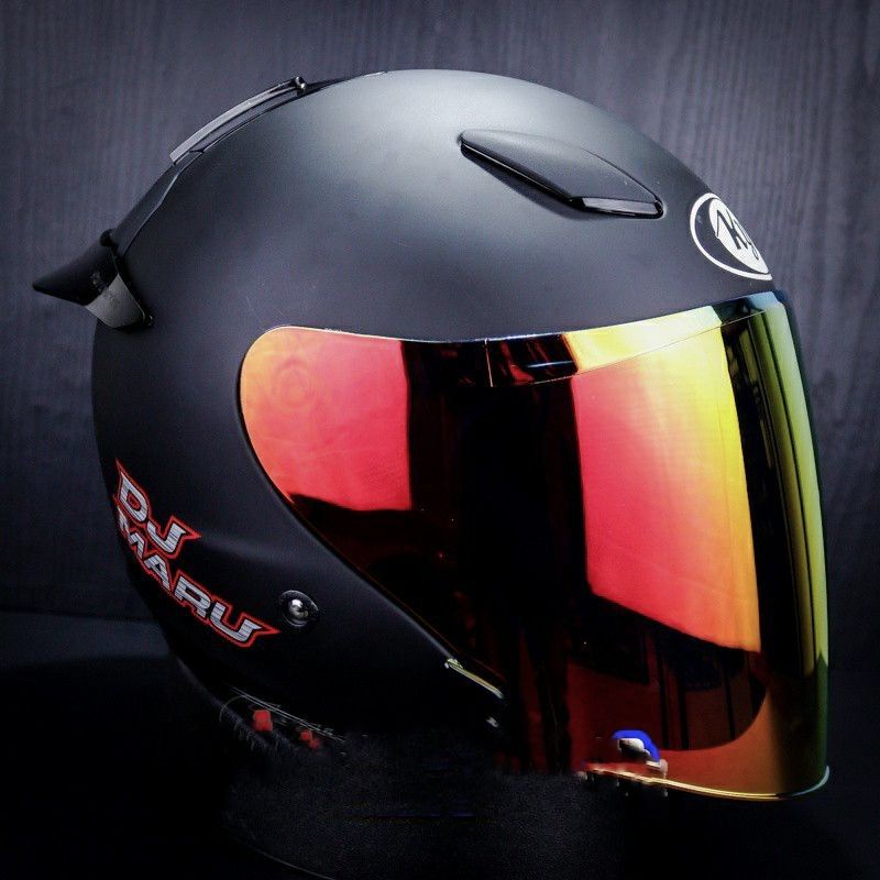 Original KYT DJ Maru Helmet Handsome Black Doff Package | Shopee Malaysia