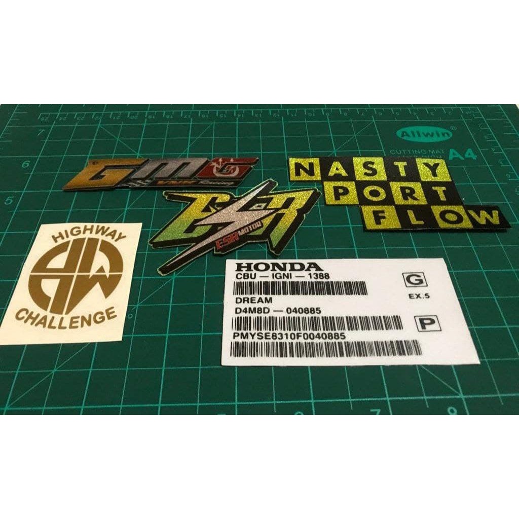 STICKER MOTOR (READYMADE) | Shopee Malaysia