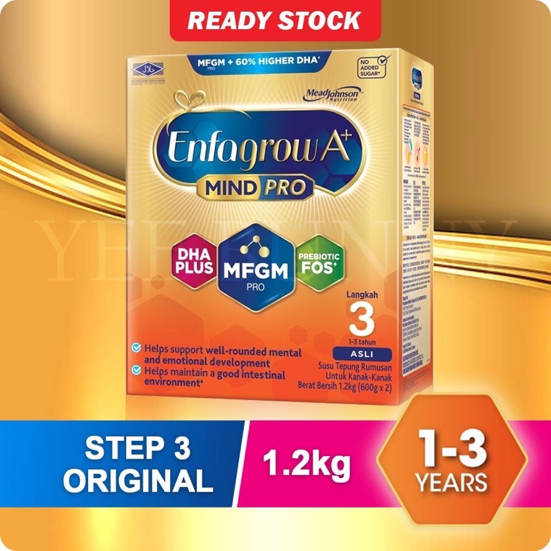 Enfagrow A+ Step 3 Original 1.2kg (new packing) | Shopee Malaysia