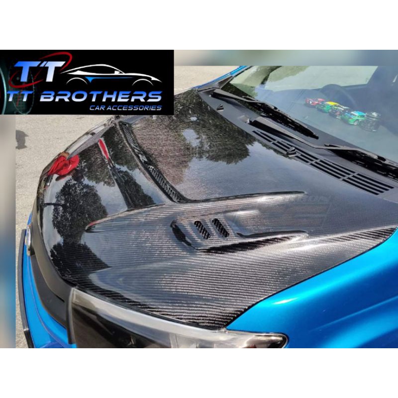 PERODUA BEZZA Carbon Fiber Bonnet Hood | Shopee Malaysia