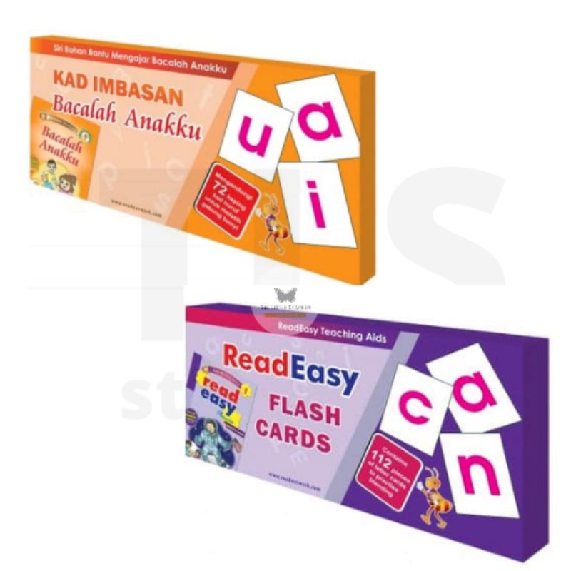 (TLS 🇲🇾) KAD IMBASAN BACALAH ANAKKU / READ EASY FLASHCARD | Shopee Malaysia