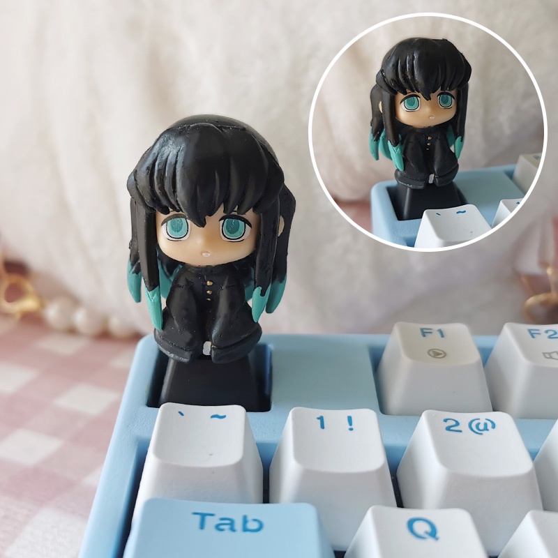 【Keycap】Demon Slayer Tanjiro Nezuko Mechanical Keyboard DIY Customized ...