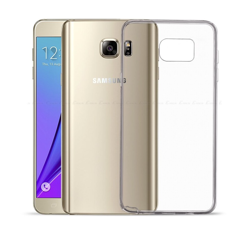 Clear Soft Silicone Back Cover For Samsung Galaxy S5 Note 4 5 Shockproof TPU Phone Case | Shopee ...
